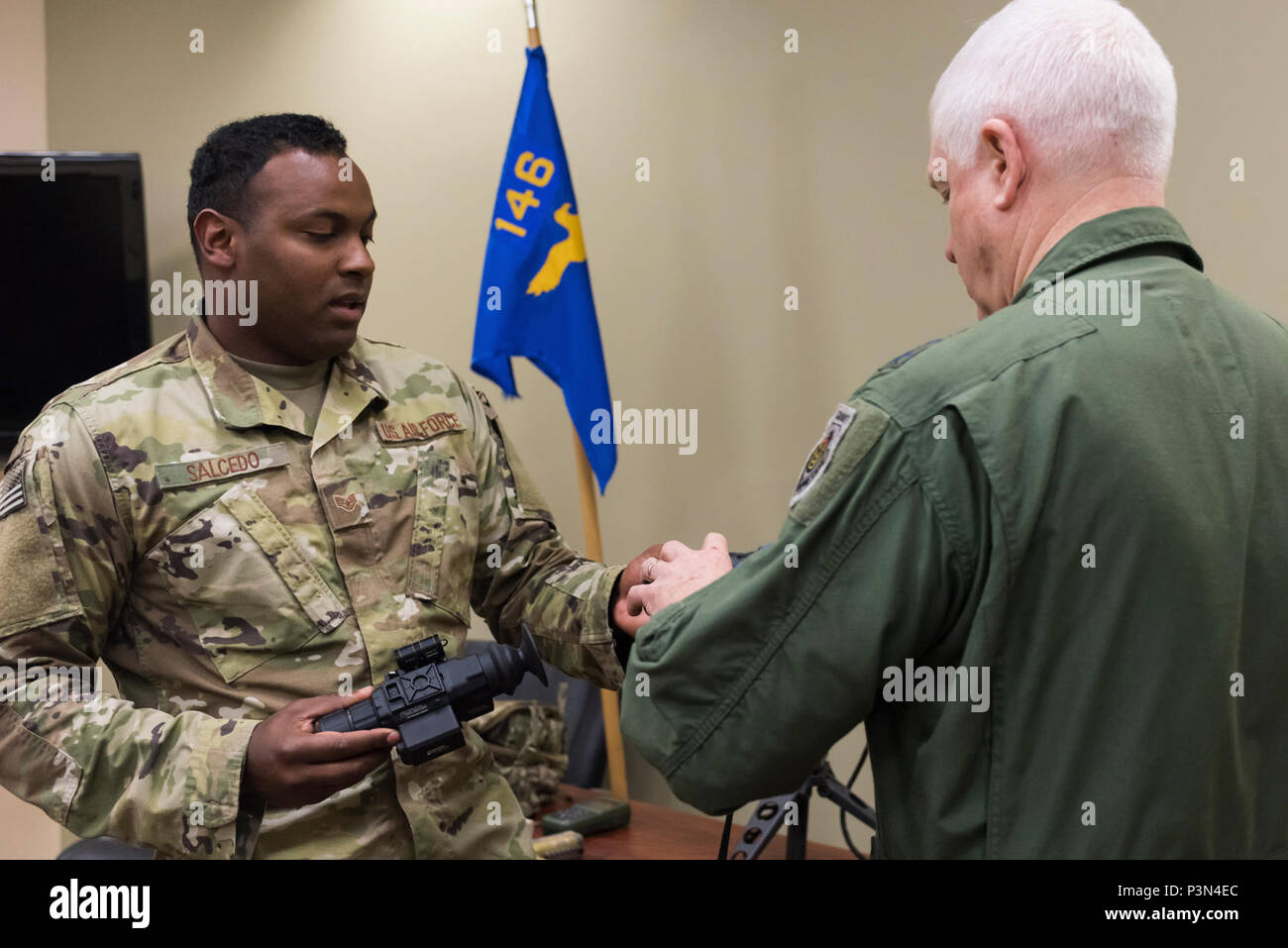 Staff Sgt. Samuel Salcedo, 146th Air Support Operations Squadron ...