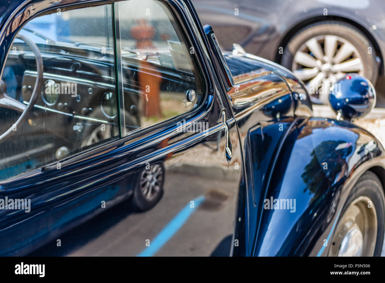 LUGO (RA), ITALY - JUNE 17, 2018: FIAT 500 car shows in historic cars ...