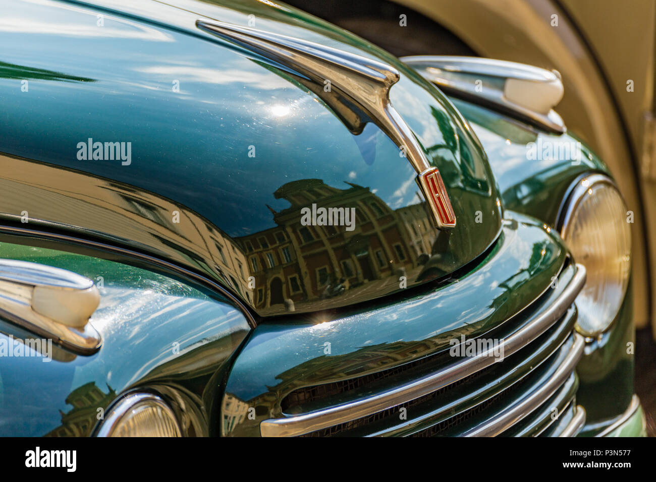 LUGO (RA), ITALY - JUNE 17, 2018: FIAT 500 car shows in historic cars ...