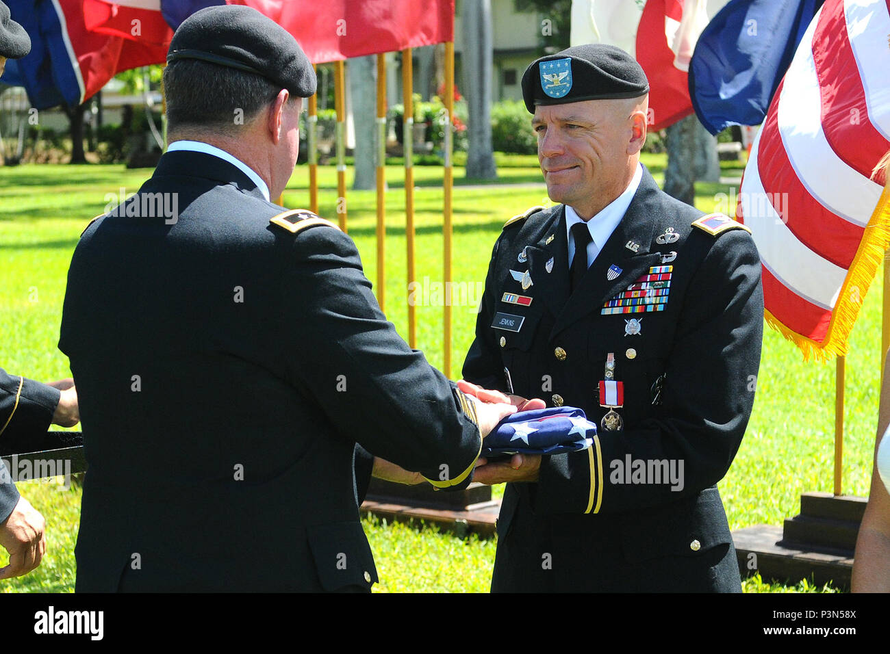 Maj. Gen. Mark J. O'Neil (left), Chief of Staff, U.S. Army Pacific ...