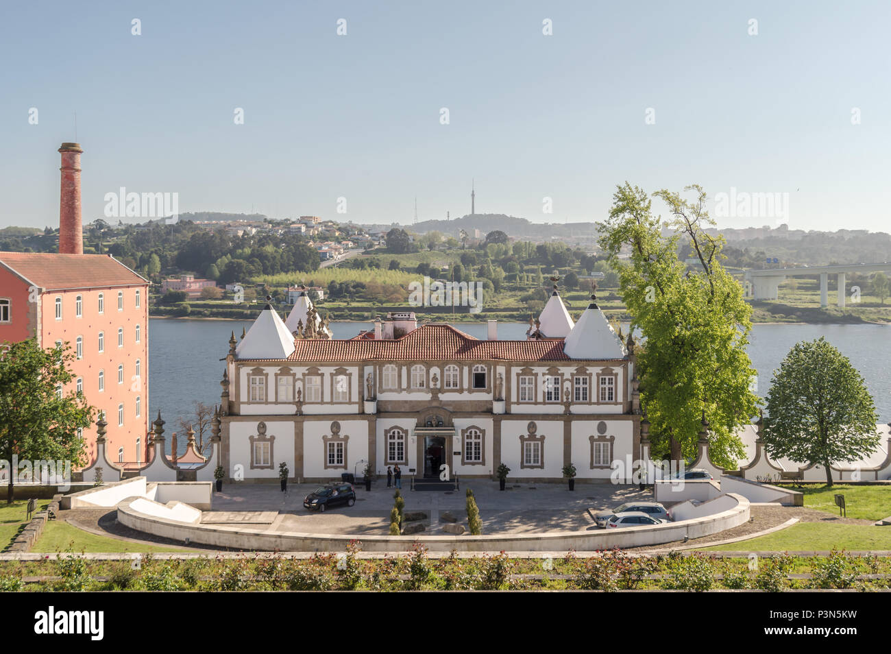Porto, Portugal - April 26, 2018: Freixo Palace (Palácio do Freixo ...