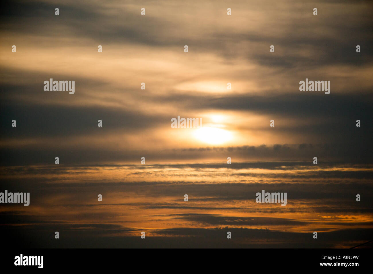 Beautiful colorful sky with clouds in day time Stock Photo - Alamy