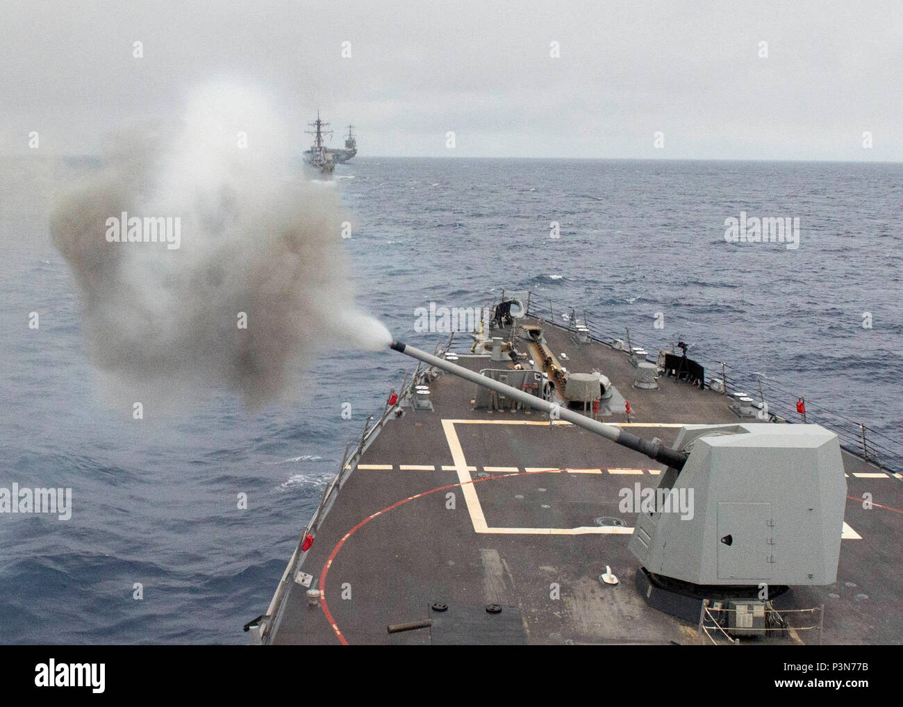 160704-N-AO823-035 ATLANTIC OCEAN (July 4, 2016) Guided-missile ...