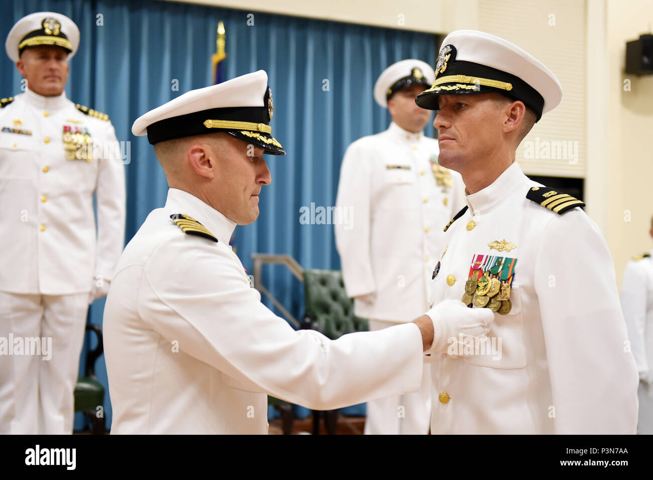 160708-N-DH124-055 OKINAWA, Japan (July 8, 2016) - Commander, 30th Naval Construction Regiment ...