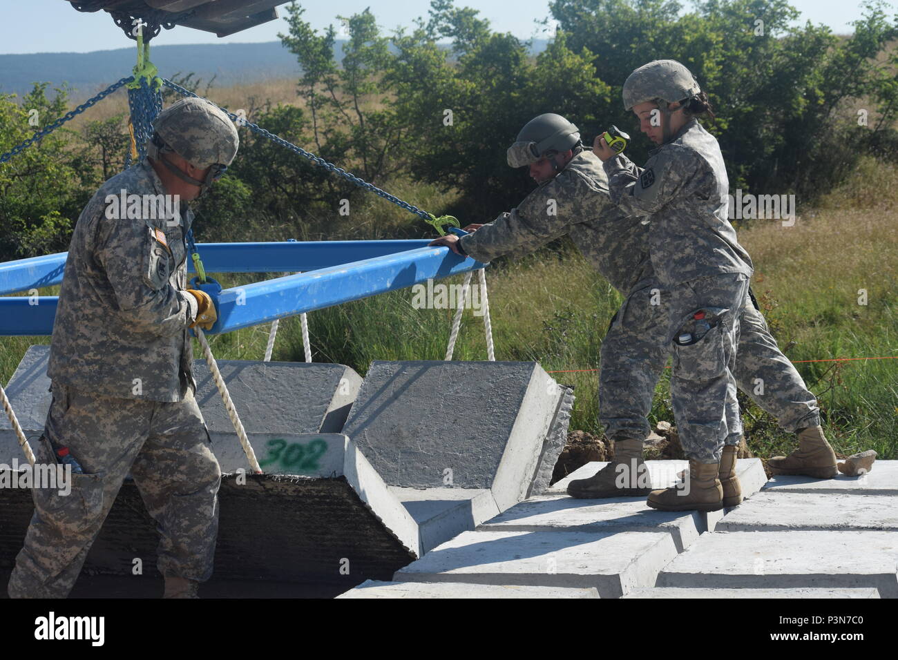 Sergeant Grace De Los Reyes, Sergeant Nic Ortiz, Specialist Ryne Chavez ...