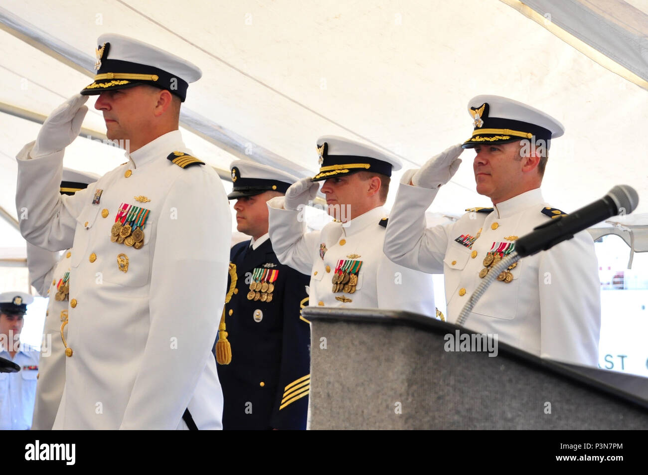 Coast Guard Capt. Jeffrey Randall, chief of Atlantic Area Operational ...