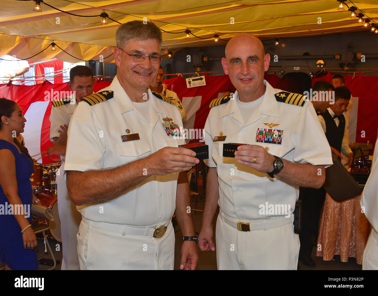 MAYPORT, Fla. (Jun. 29, 2016) – Naval Surface Squadron 14 Commodore ...