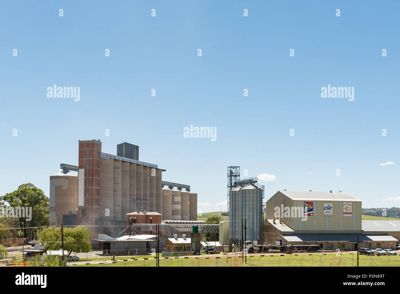 Maize africa factory hi-res stock photography and images - Alamy