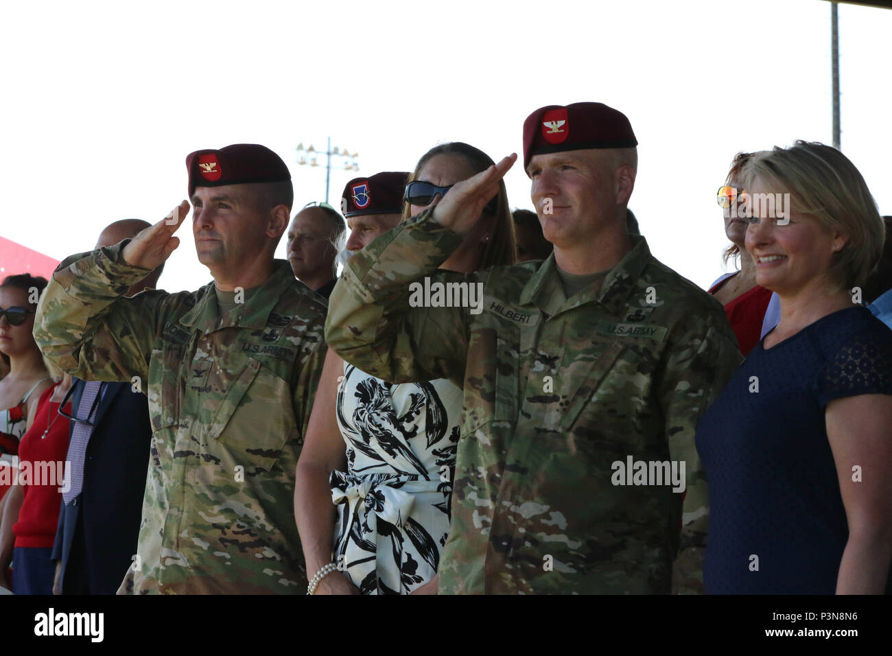 The command of the 82nd Airborne Division Artillery changed hands ...