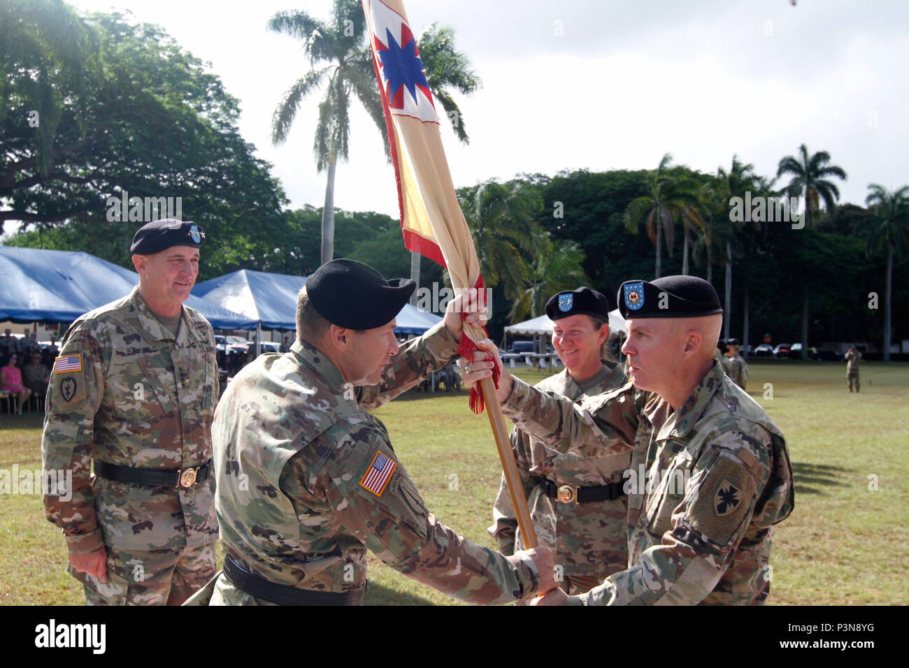8th theater sustainment commander hi-res stock photography and images ...
