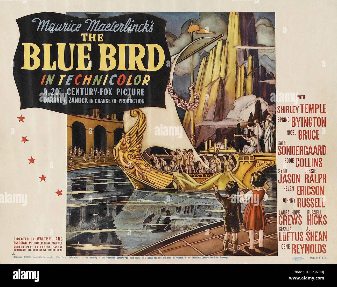 Original Film Title: THE BLUE BIRD. English Title: THE BLUE BIRD. Film ...