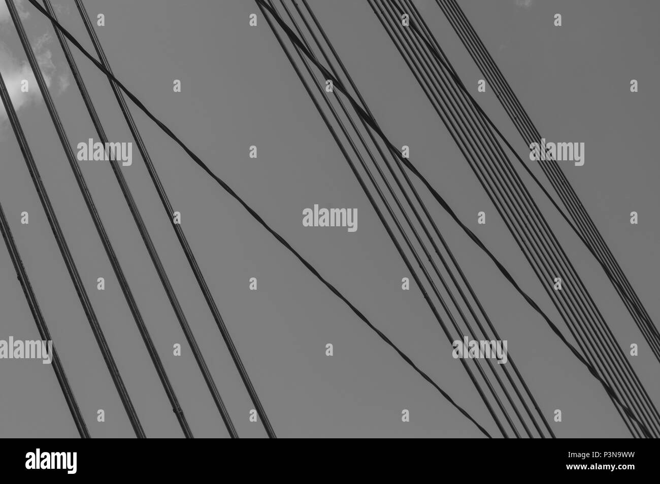 Abstract lines in the sky Stock Photo - Alamy