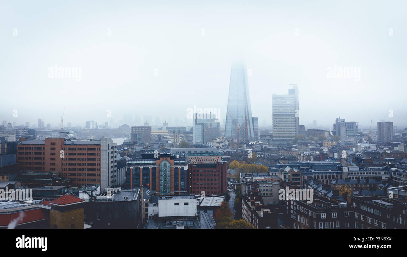 Aerial of the shard hi-res stock photography and images - Alamy