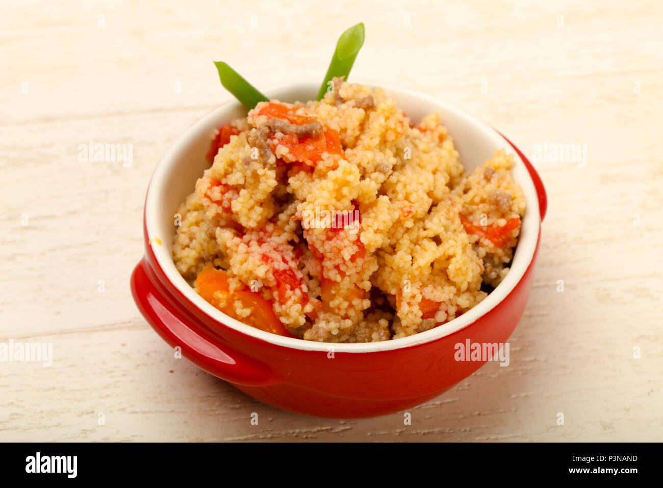 Couscous with meat and vegetables Stock Photo - Alamy