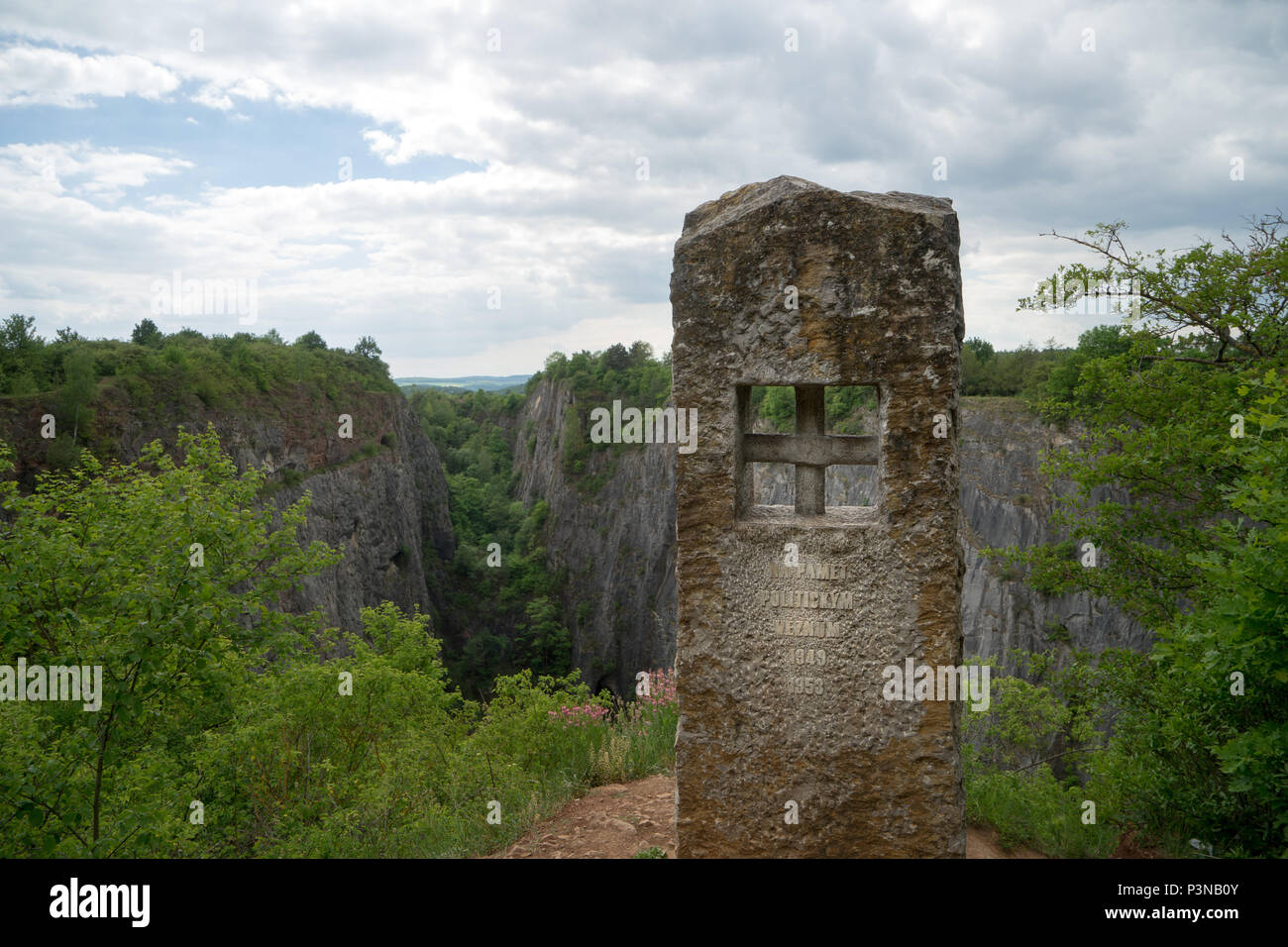 Lom Amerika, Abandoned quarry on the outskirts of Prague, Czech ...