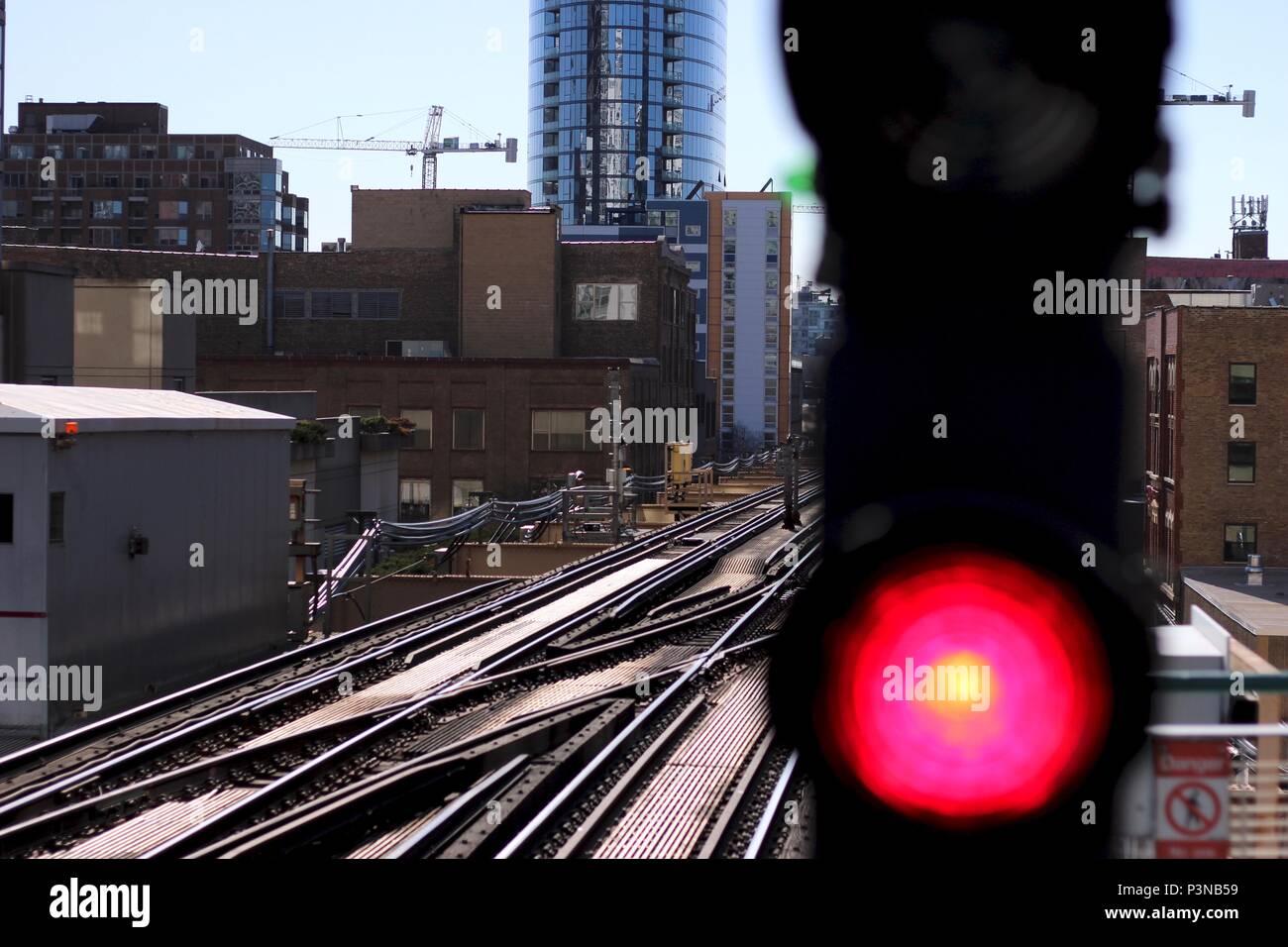 Overlooking rails hi-res stock photography and images - Alamy