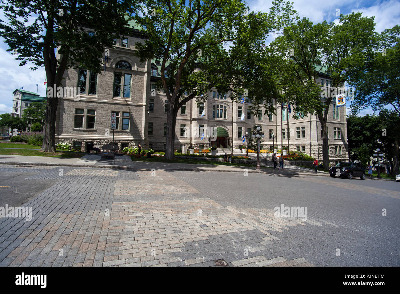 Quebec city hall Stock Photo - Alamy