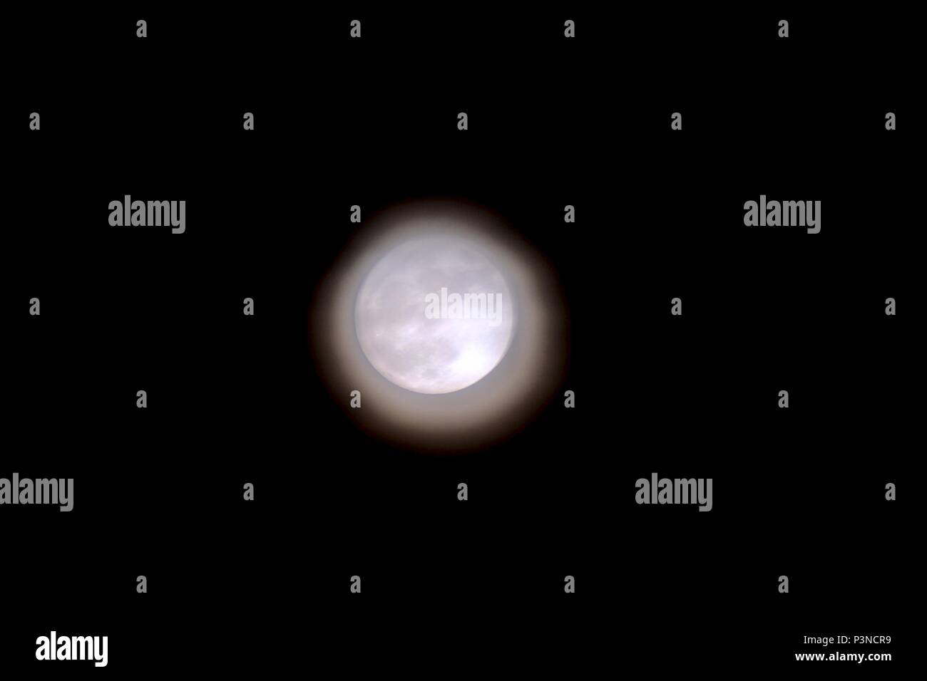 Full moon on clear hi-res stock photography and images - Alamy
