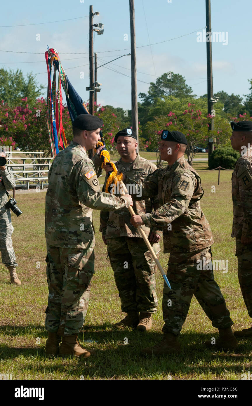 Lt. Col. Christopher W. Warner, outgoing commander of the 2nd Battalion ...