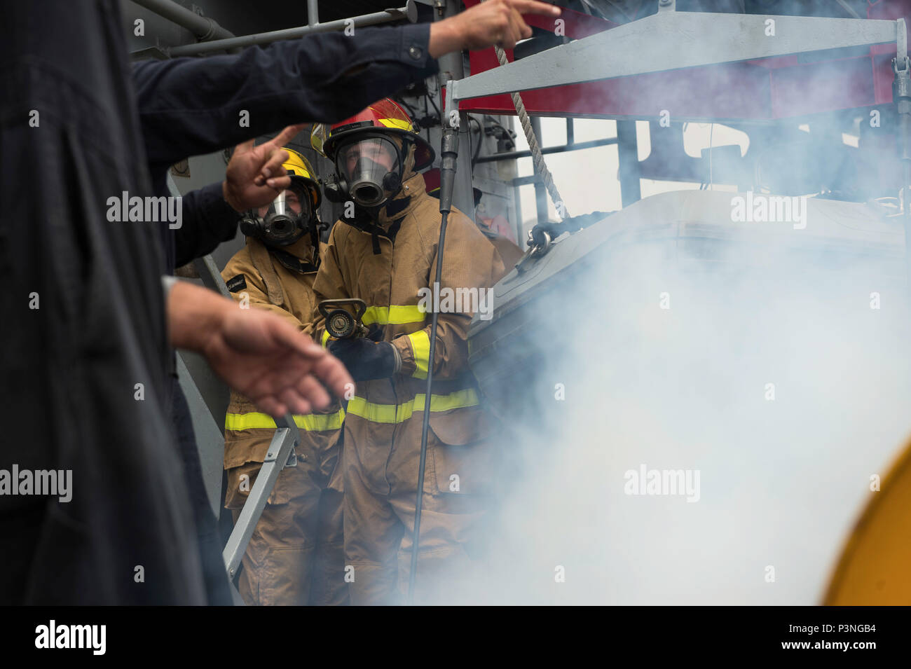 160716-N-DJ750-087 SAN DIEGO (July 16, 2016) Sailors aboard Avenger ...