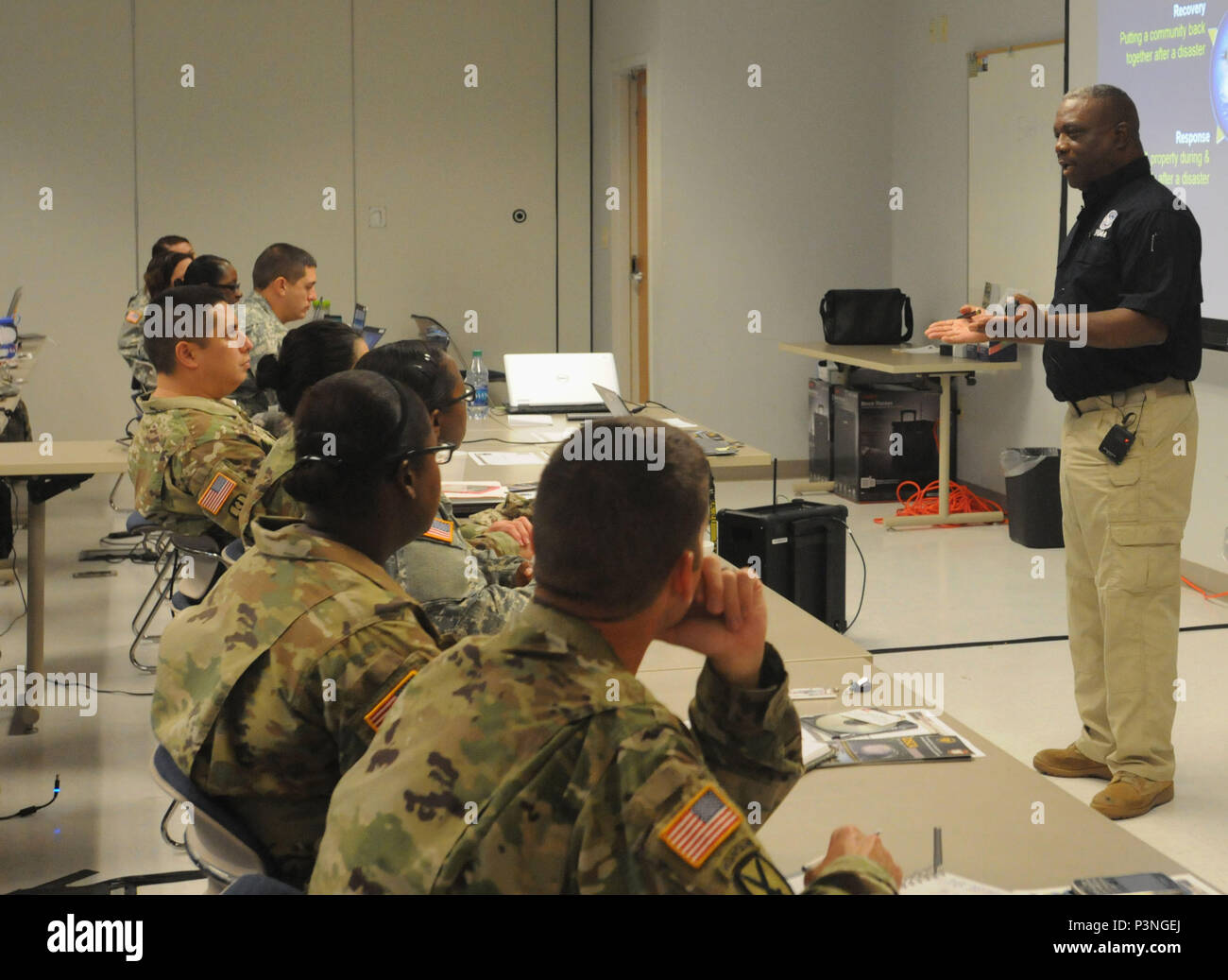 Lavern Young, the Region VI Regional Response Coordination Center ...