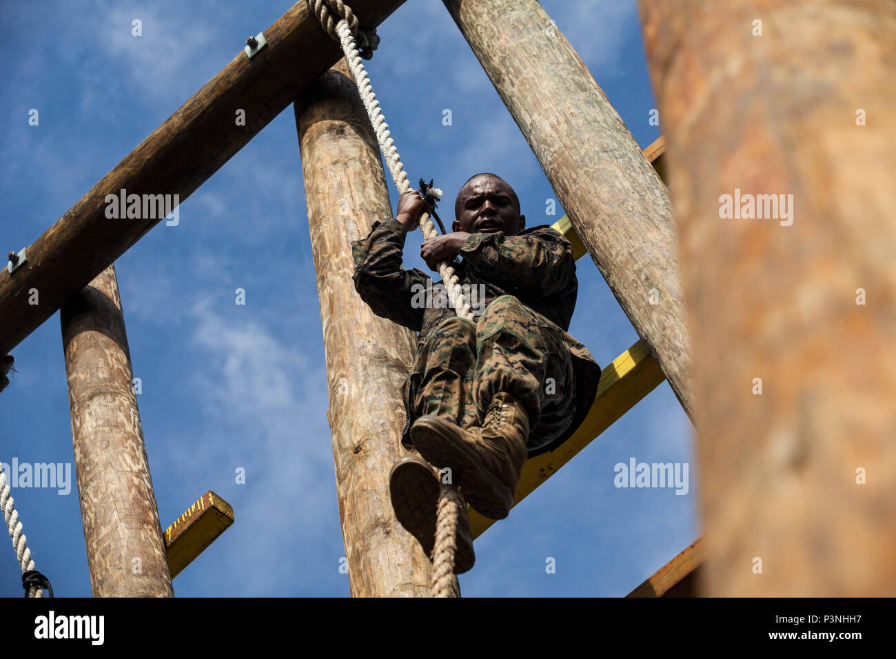 A Candidate with Alpha Company, Officer Candidate School (OCS ...
