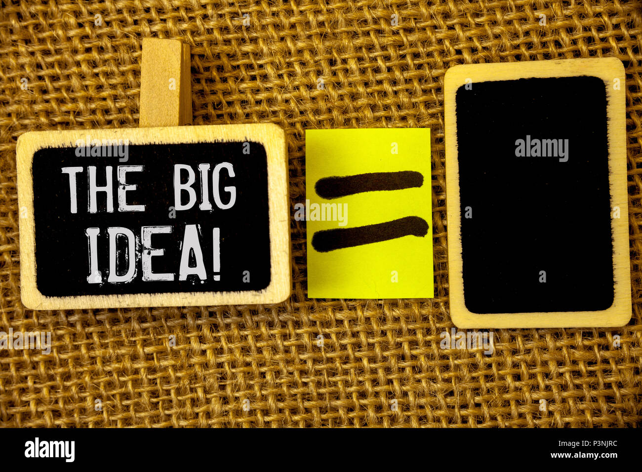 Text sign showing The Big Idea Motivational Call. Conceptual photo Have ...