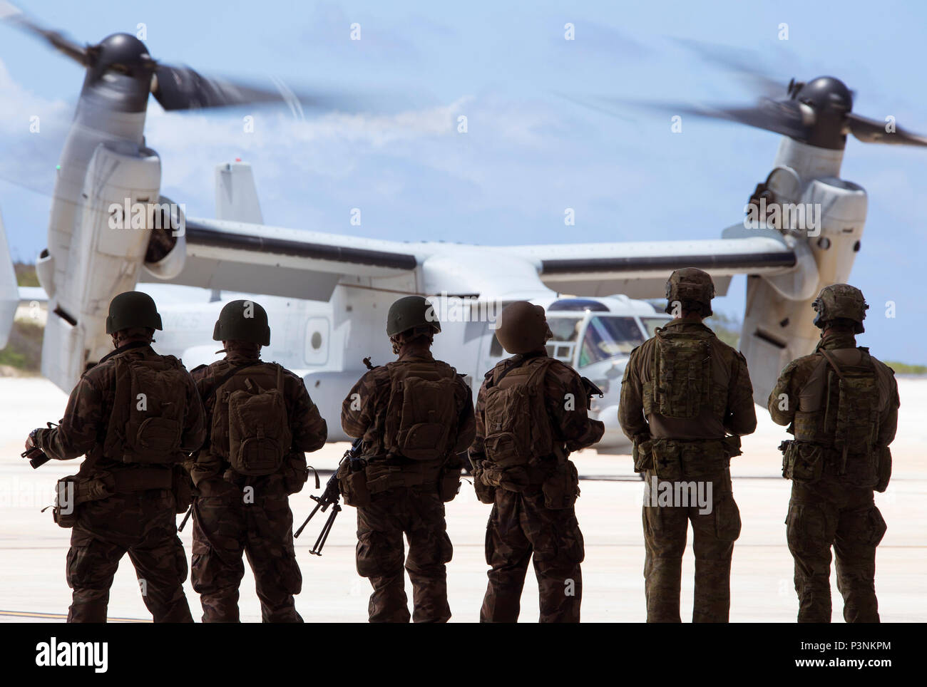 Tongan soldiers hi-res stock photography and images - Alamy