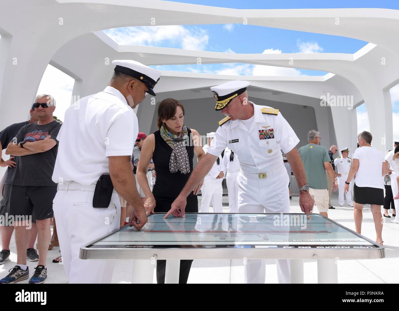 PEARL HARBOR (July 17, 2016) Under Secretary of the Navy Dr. Janine ...