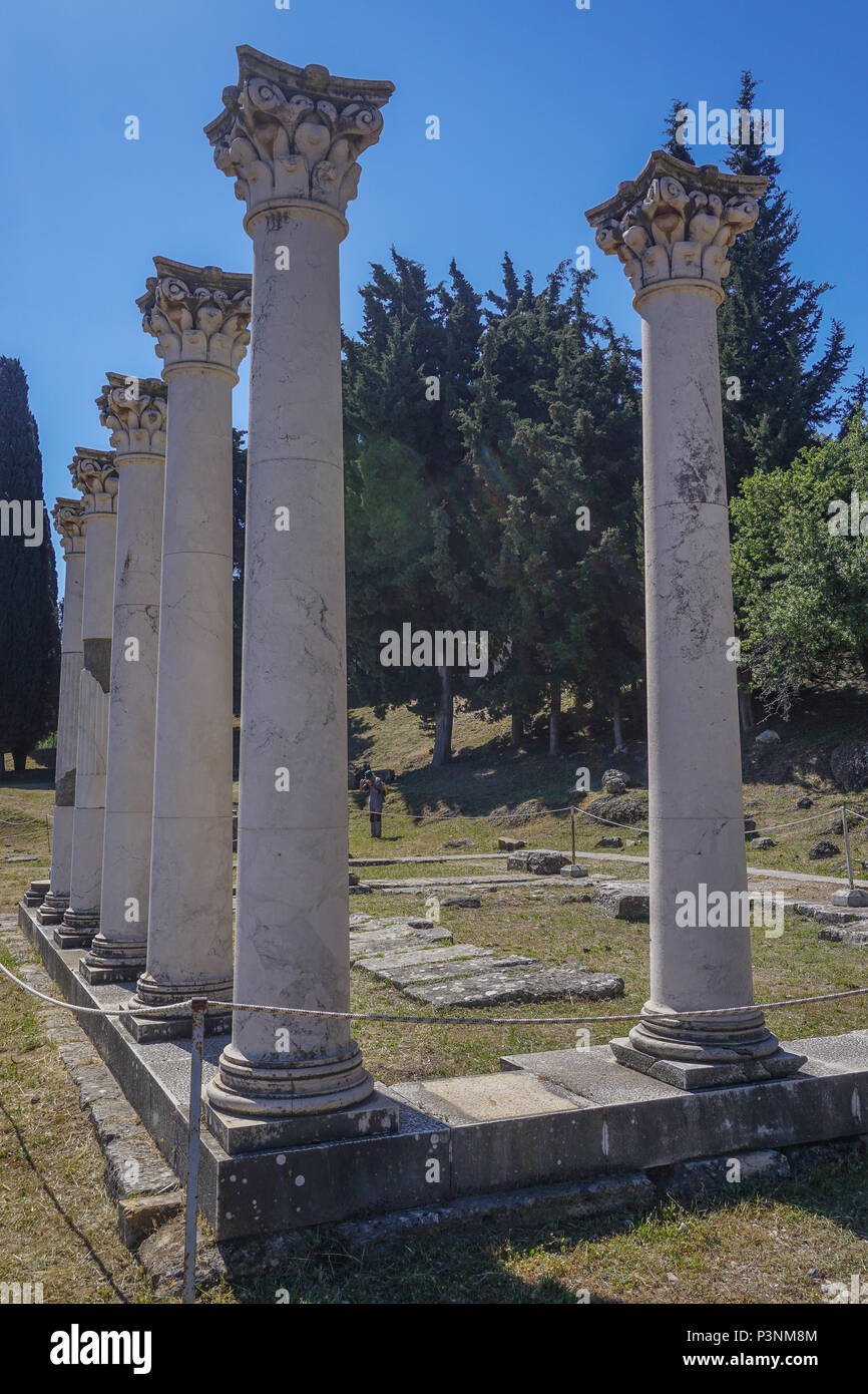 Asklepion temple kos hi-res stock photography and images - Alamy