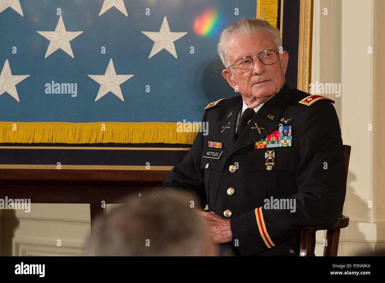 Retired U.S. Army Lt. Col. Charles Kettles was awarded the Medal of ...