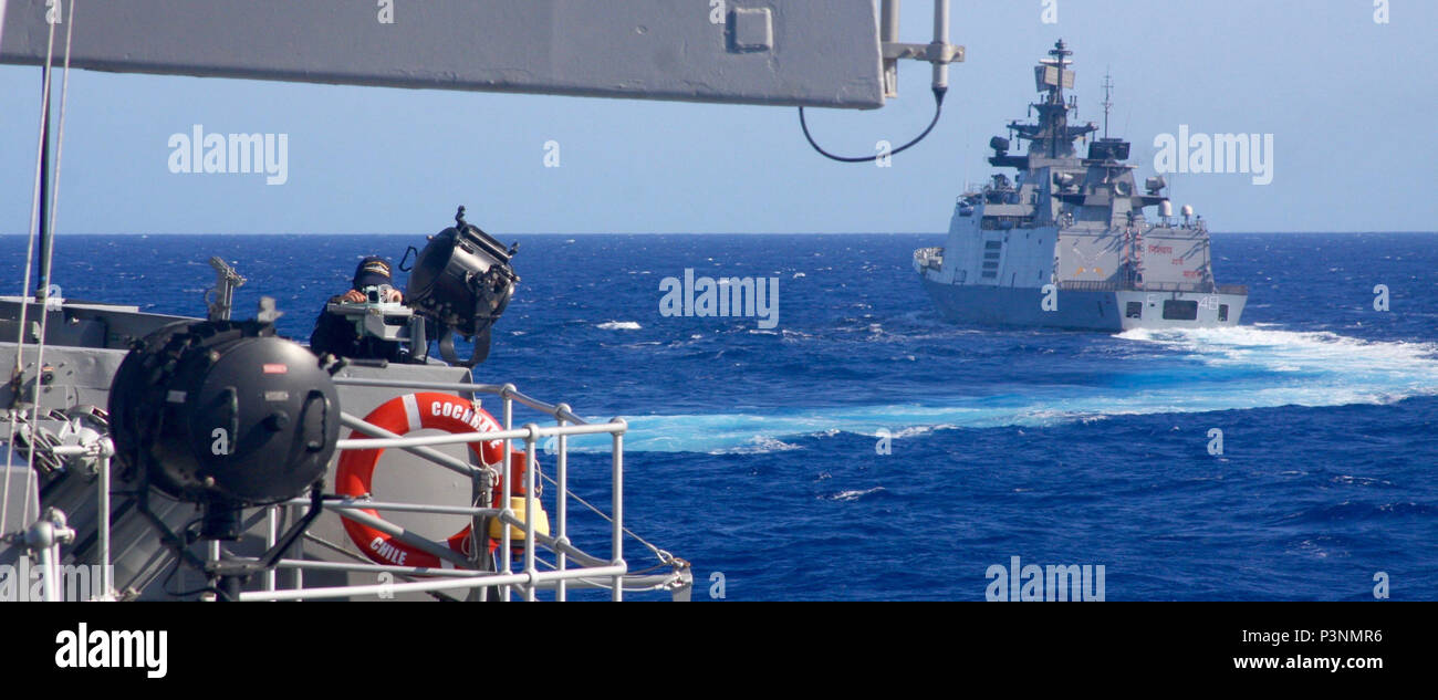 Indian navy shivalik class stealth frigate hi-res stock photography and ...
