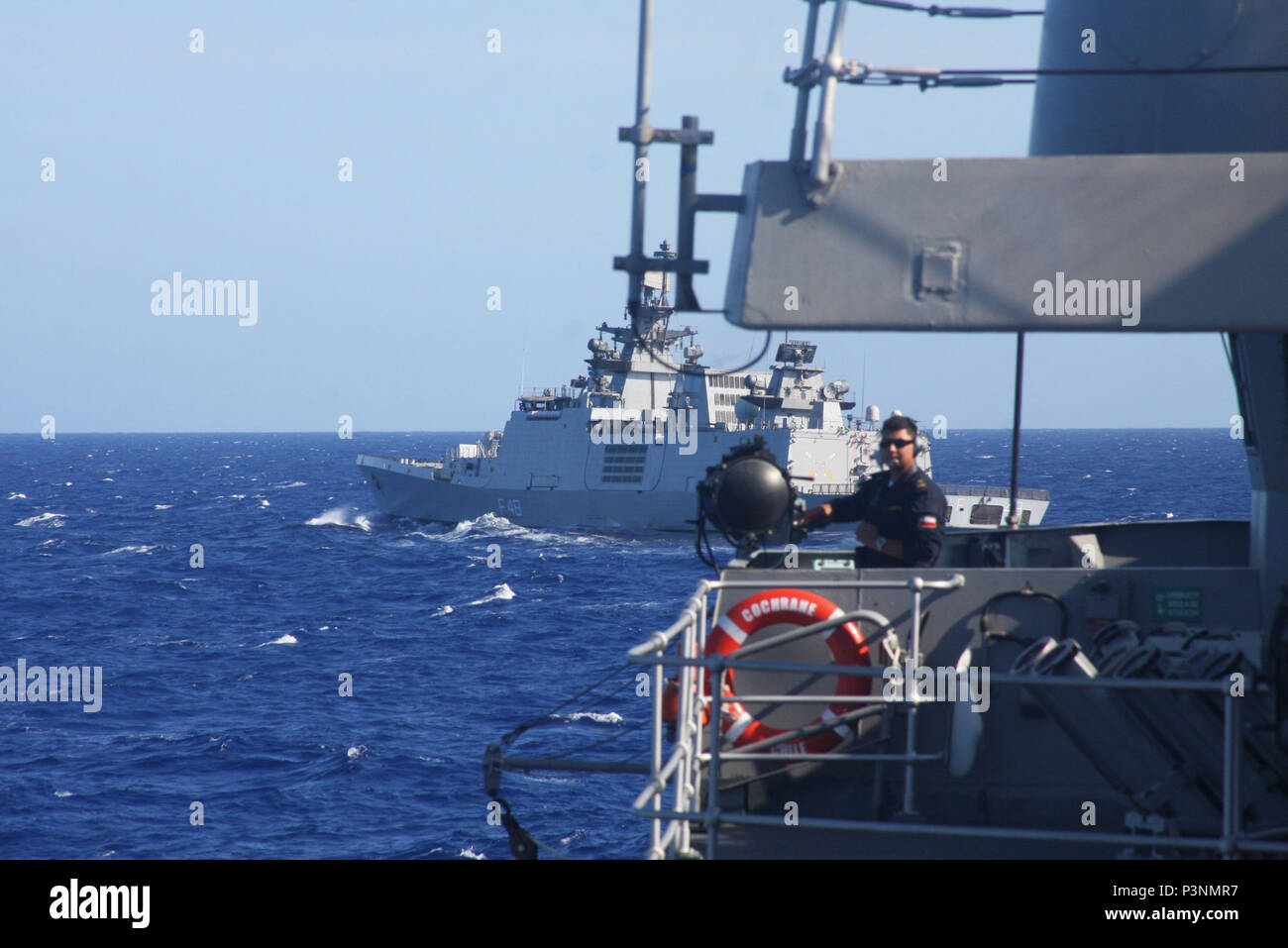 Indian navy shivalik class stealth frigate hi-res stock photography and ...