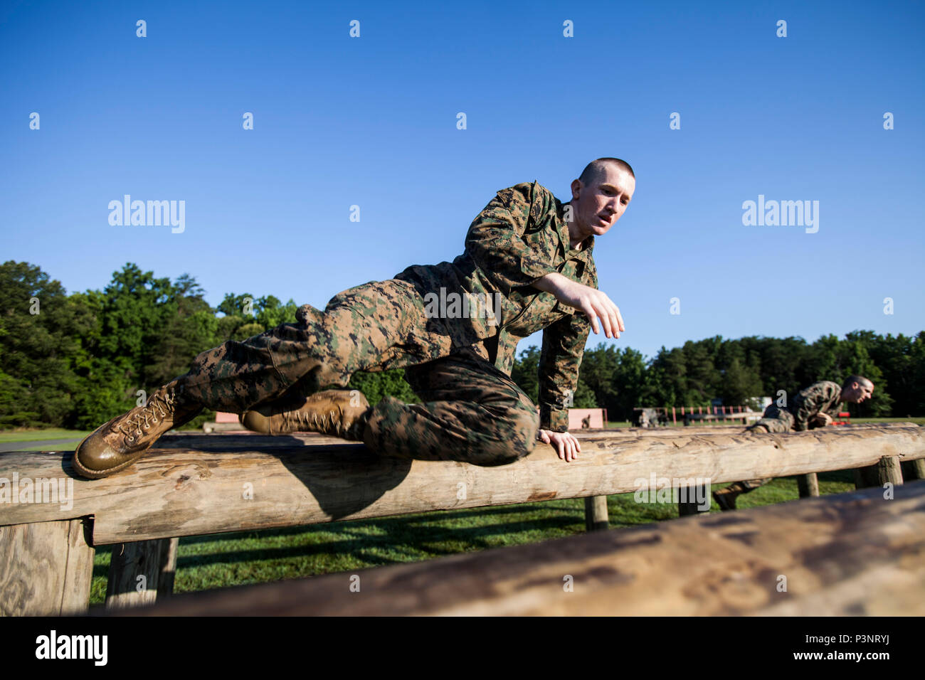 Candidates with India Company, Officer Candidate School (OCS), conduct ...