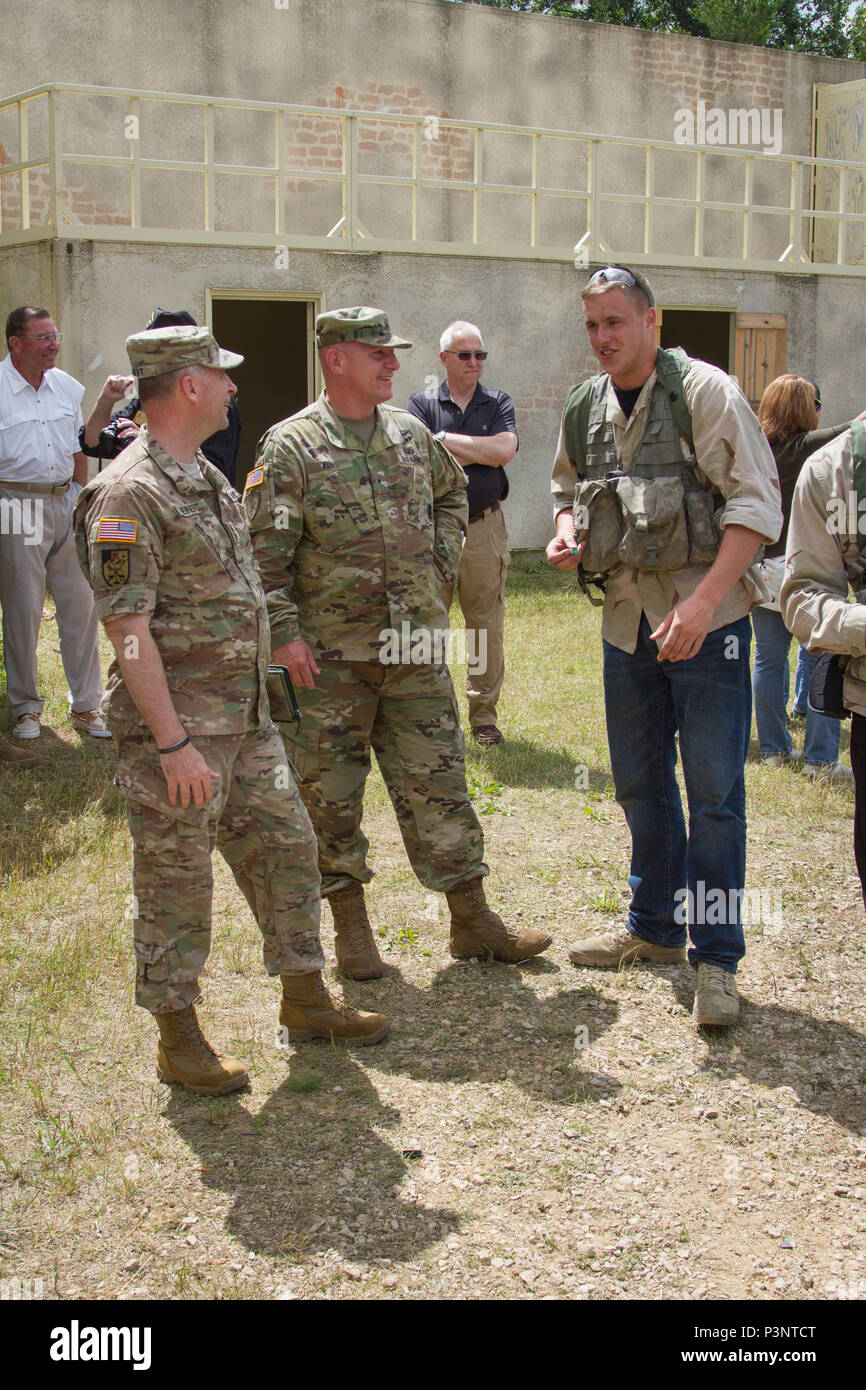 U.S. Army Major Gen. Patrick Reinert, Commanding General, 88th Regional ...
