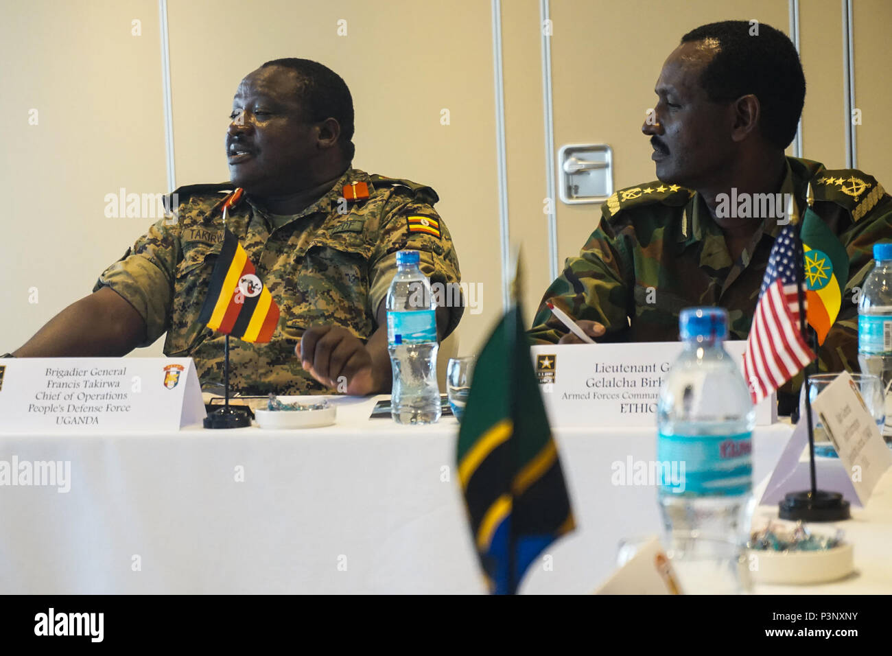 Ugandan People’s Defense Force Chief of Operations Brig. Gen. Francis ...