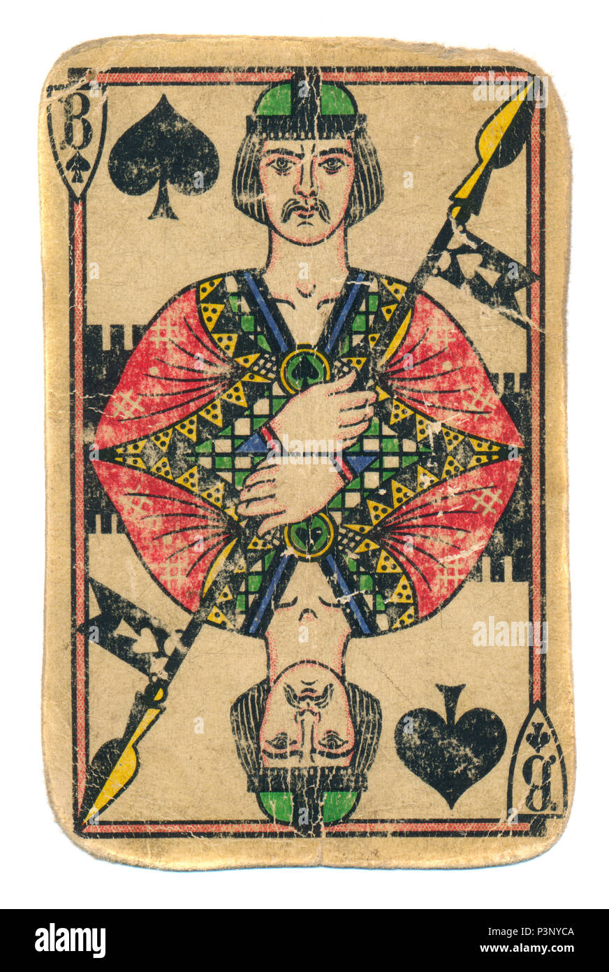 Antique face cards hi-res stock photography and images - Alamy