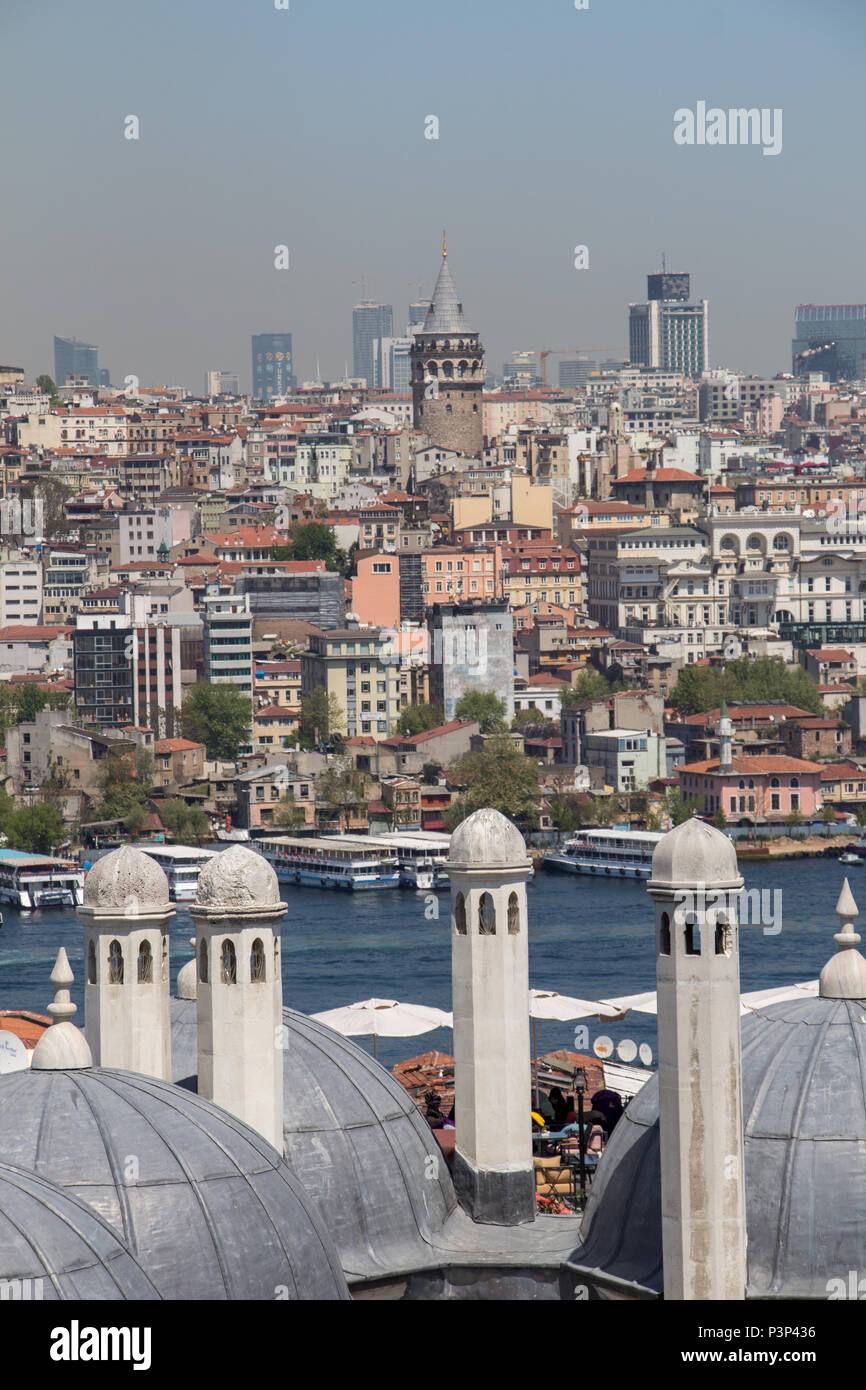 Fine example of ottoman Turkish tower architecture masterpieces Stock ...