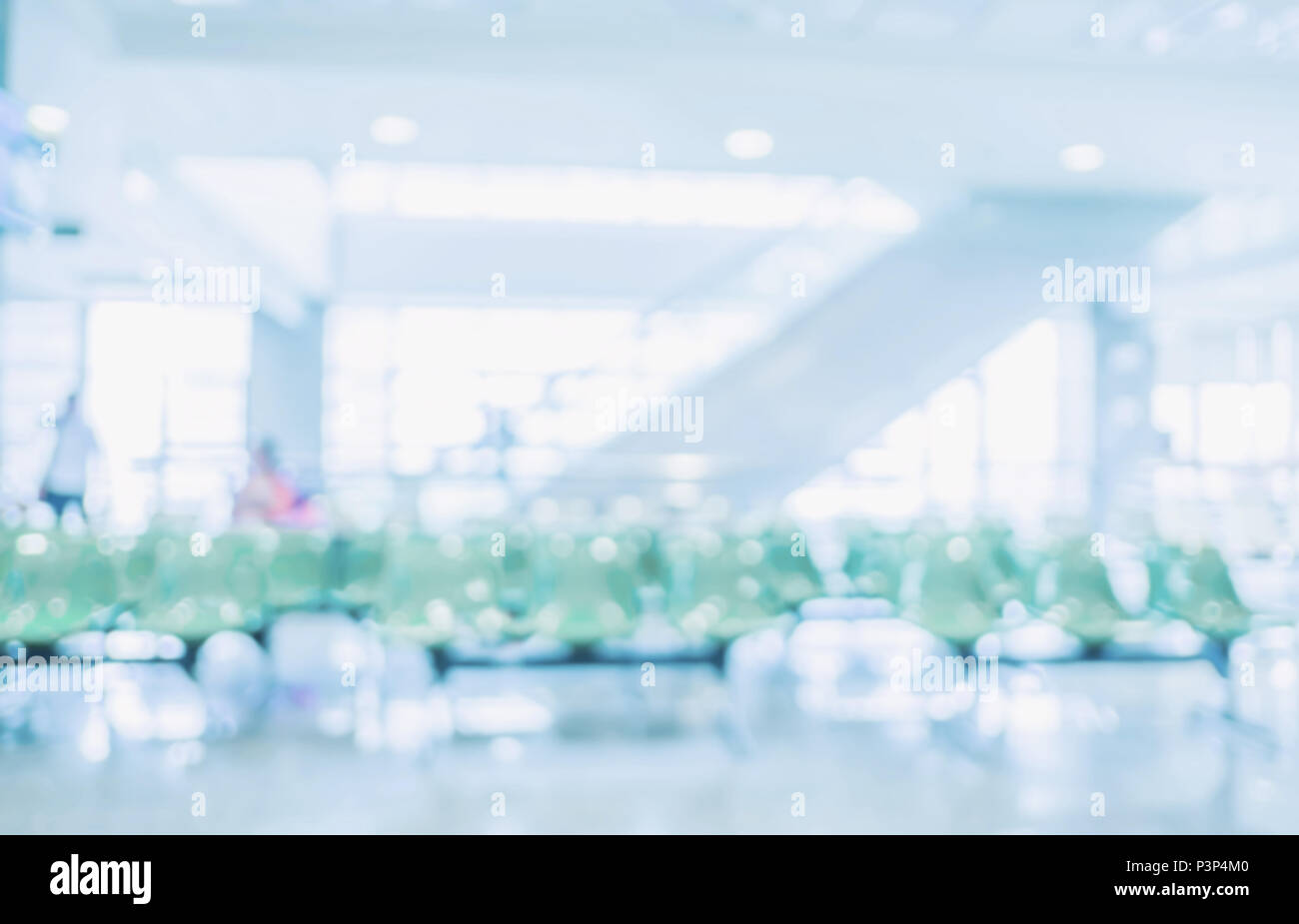 Blur background of Patient waiting for see doctor at hospital ,abstract ...