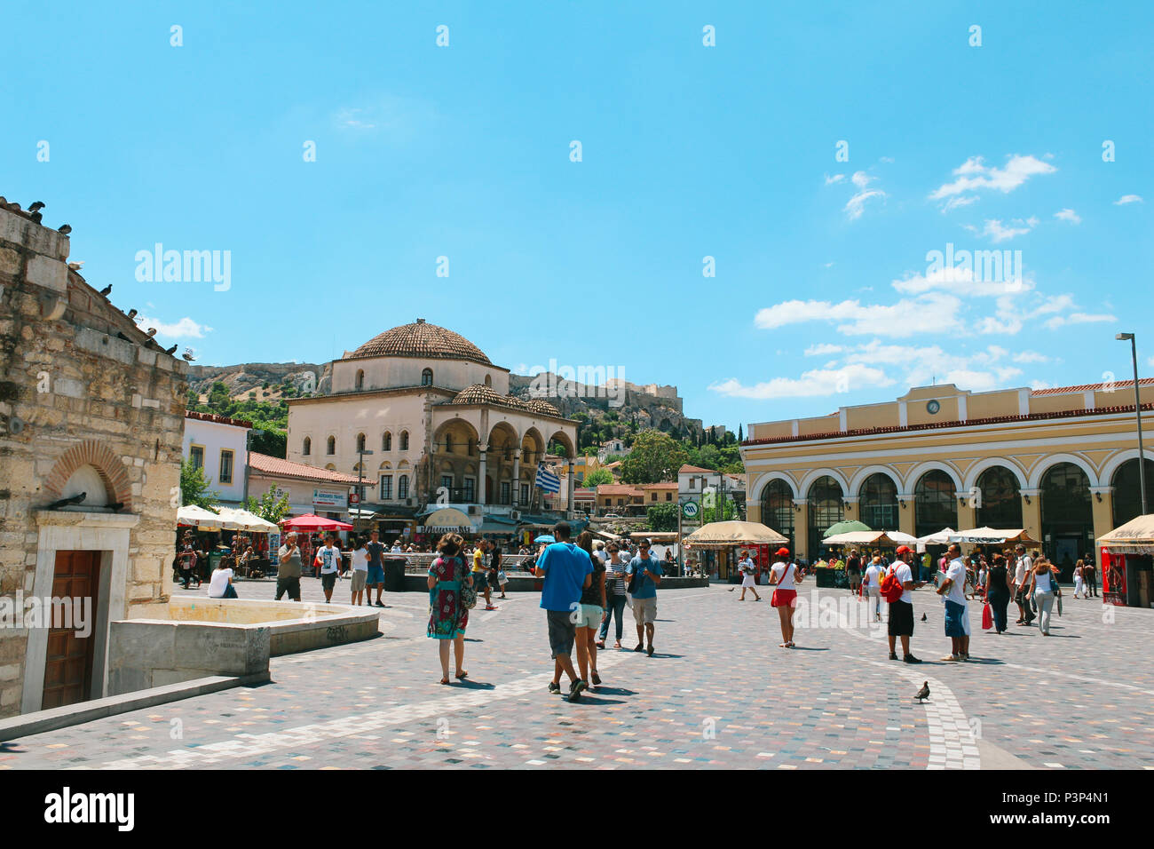 Monastiraki station hi-res stock photography and images - Alamy