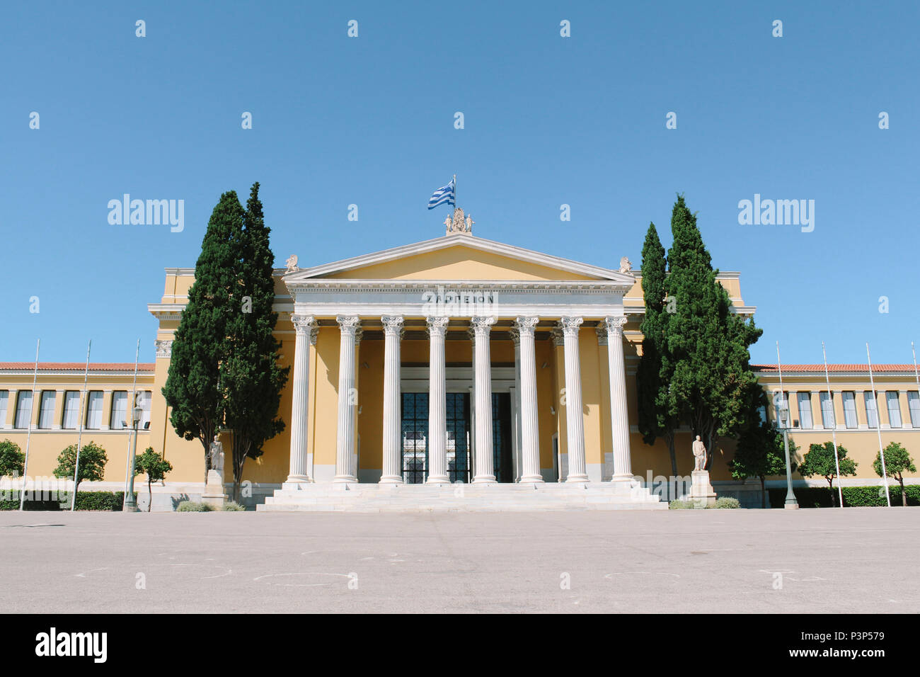 Zappeion hall historical building in Athens, Greece Stock Photo - Alamy