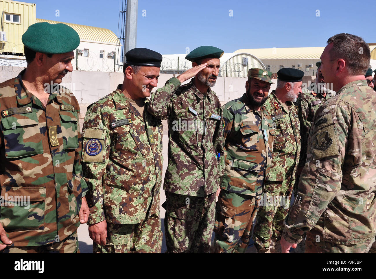 Brig. Gen. David Hicks, 438th Air Expeditionary Wing and Train, Advise ...