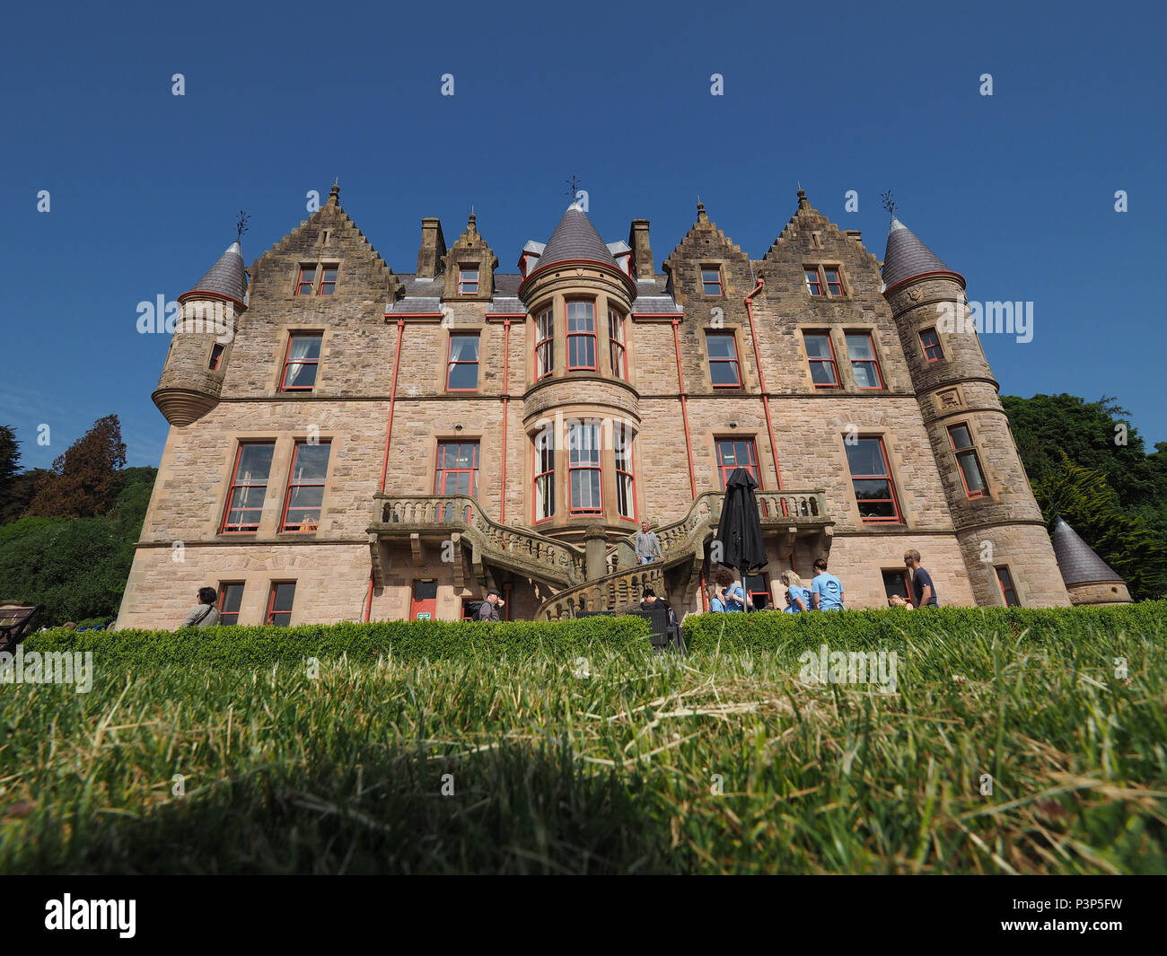 BELFAST, UK - CIRCA JUNE 2018: Belfast Castle on Cave Hill Stock Photo ...