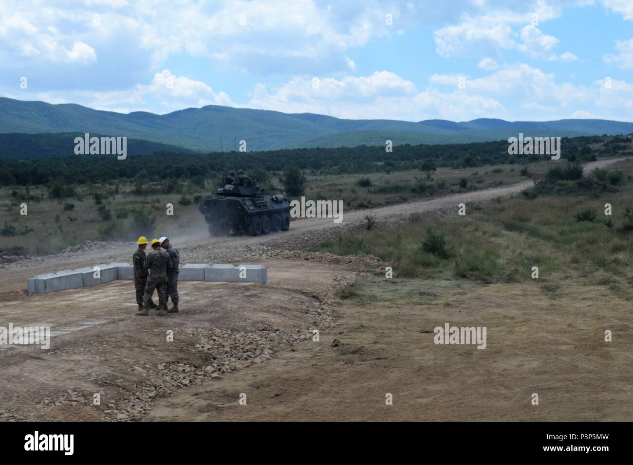 Soldiers of the 841st Engineer Battalion, U.S. Army Reserve ,194th ...