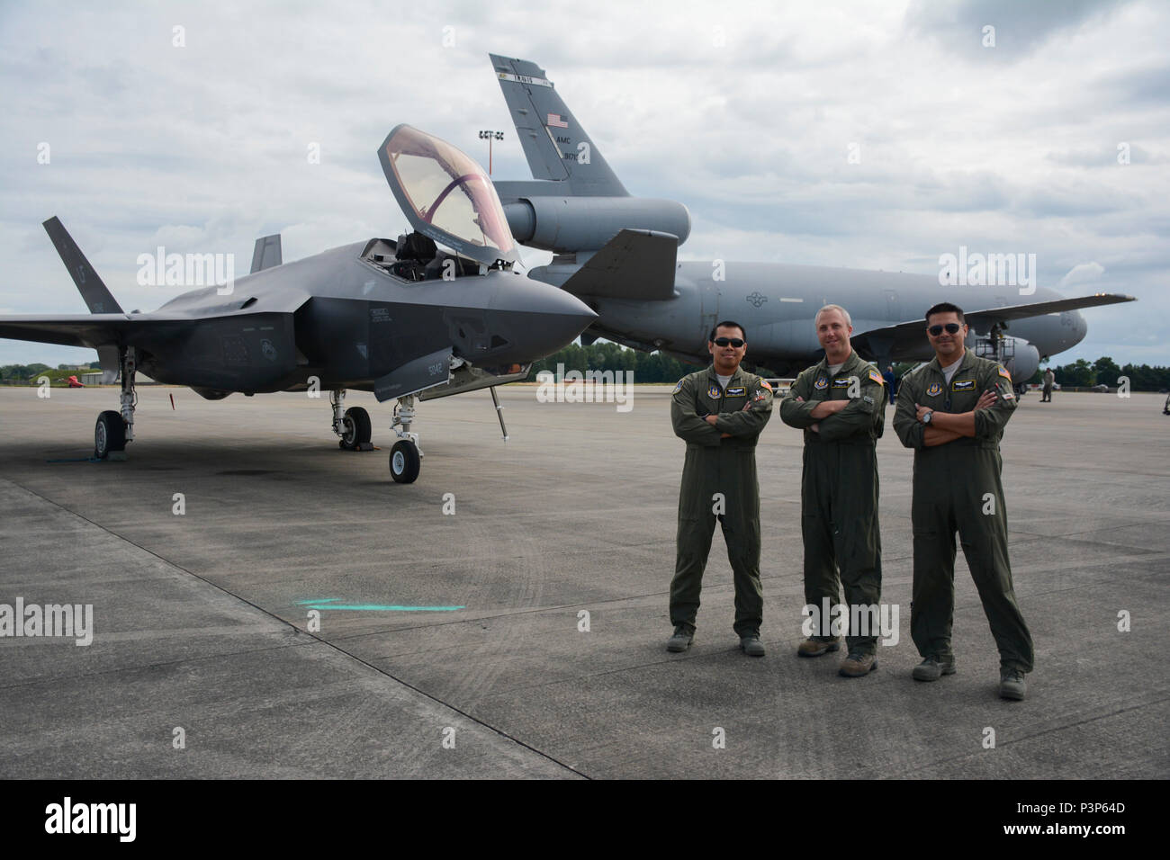 The flight engineers from the 70th Air Refueling Squadron, Master Sgt ...