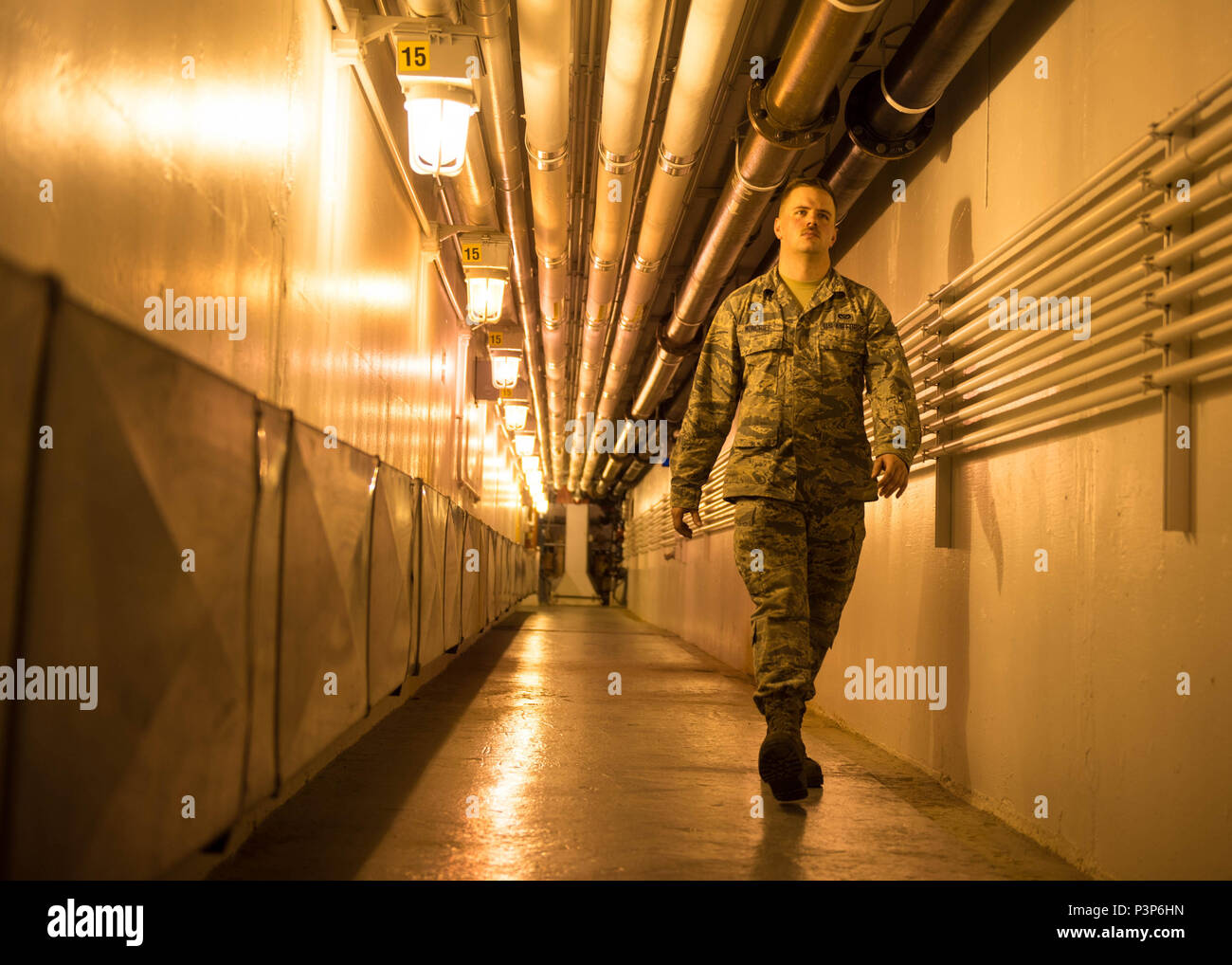 U.S. Air Force Airman 1st Class Troy Moncrief, a 354th Civil ...