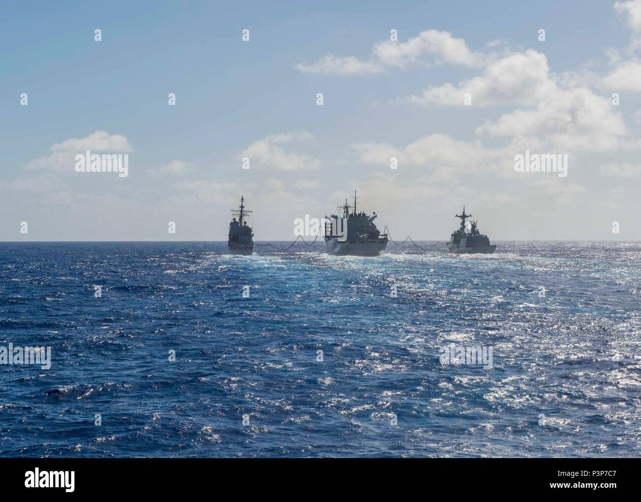 PACIFIC OCEAN (July 18, 2016) - The Fast Combat Support Ship USNS ...