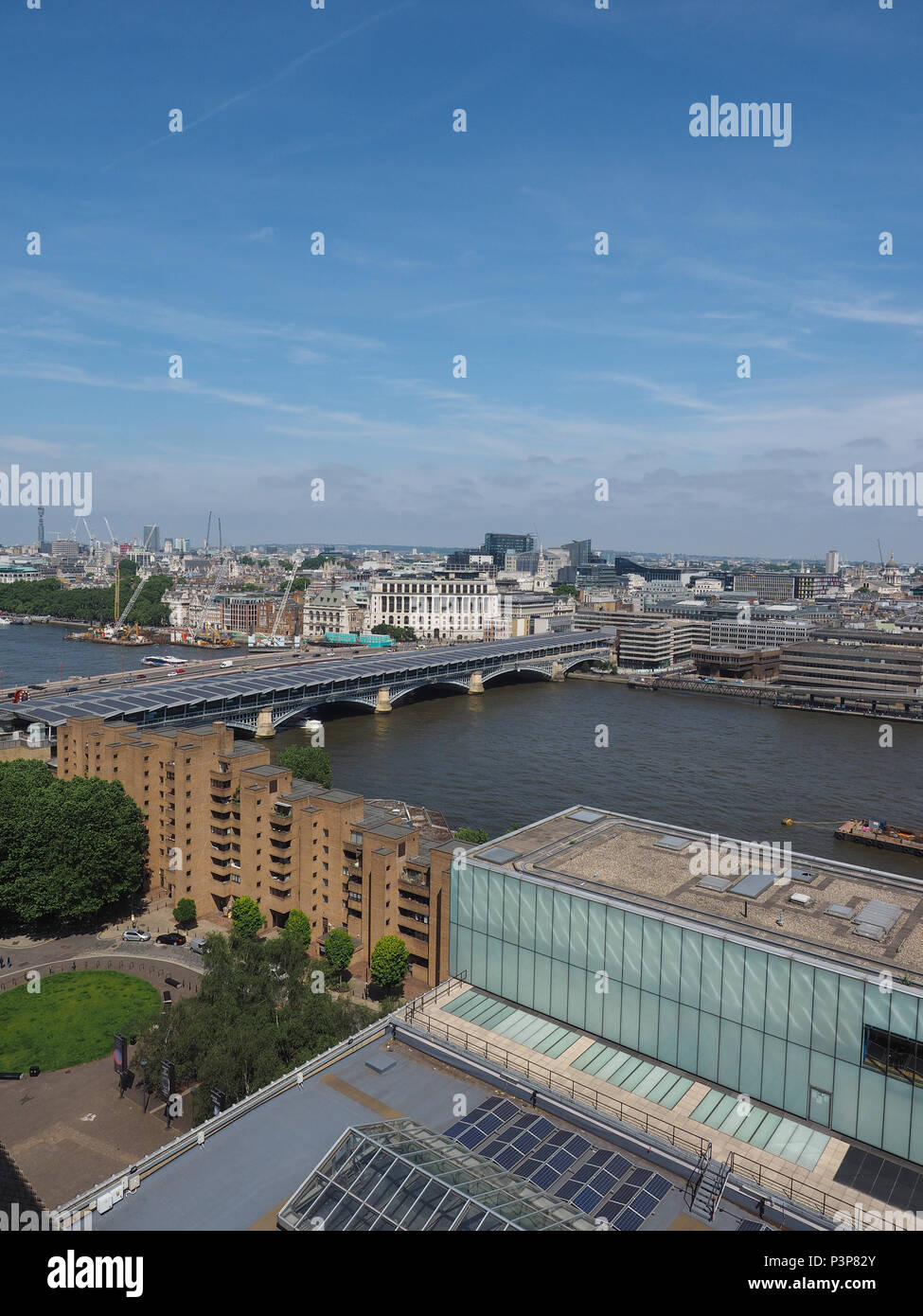 Panoramic view of River Thames in London, UK Stock Photo - Alamy