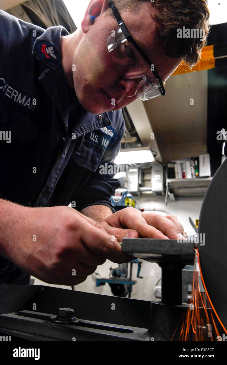 BLACK SEA (May 8, 2017) - Machinery Repairman 2nd Class Jonathan ...