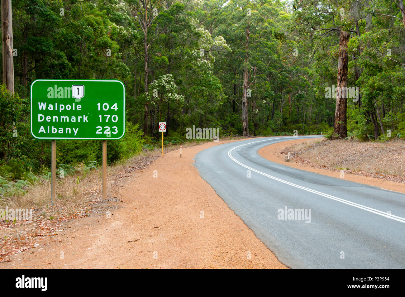 Road Sign - Australia Stock Photo - Alamy